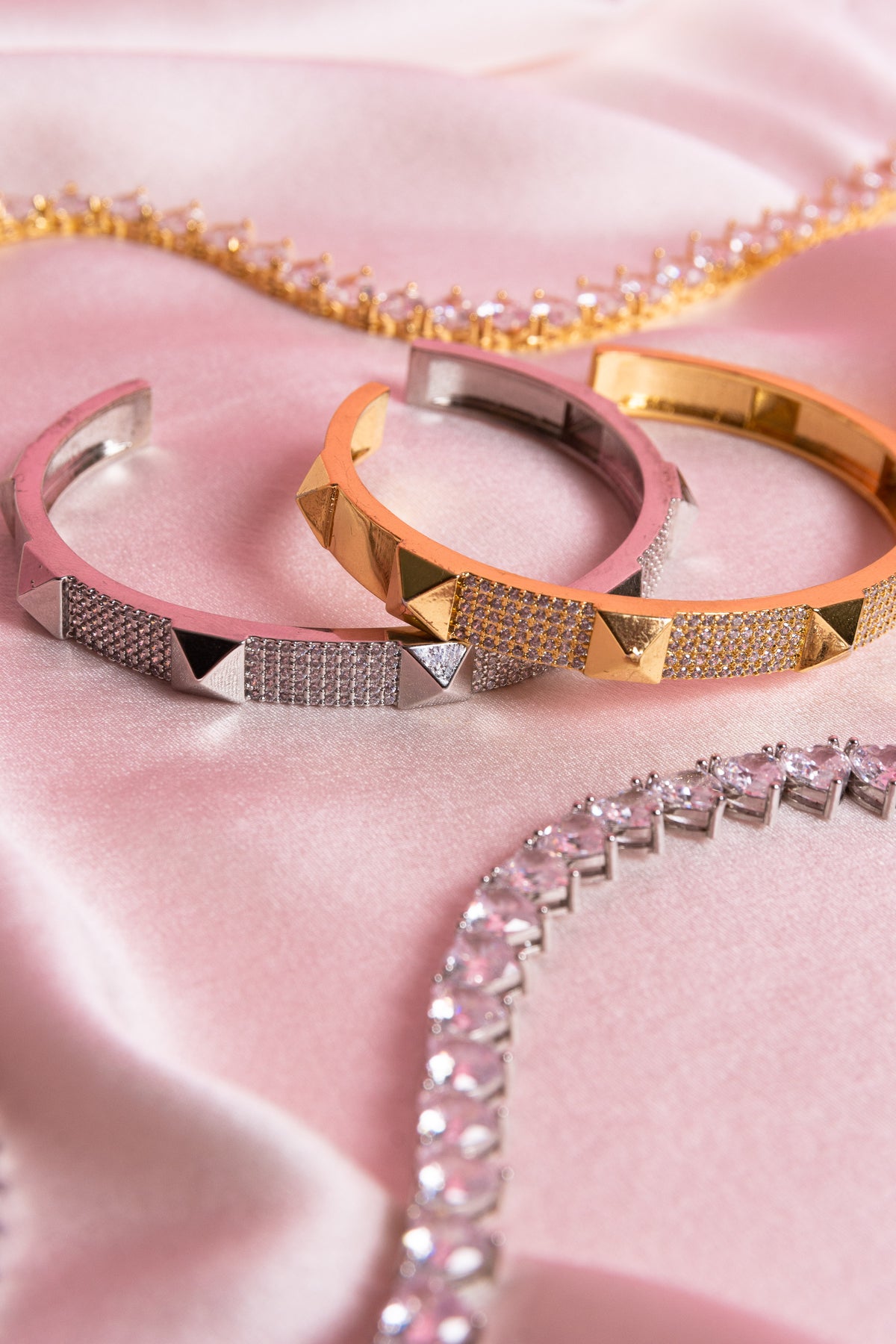 Candice Bangle Silver | Kristina Wright Jewelry