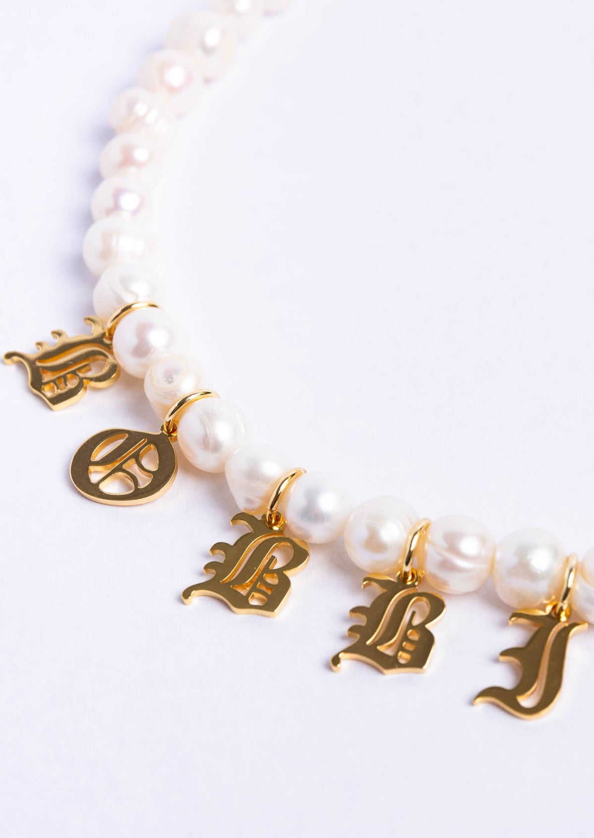 Mallory necklace - white pearls | Kristina Wright Jewelry